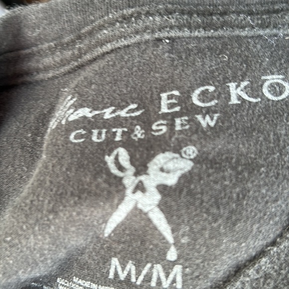 Marc Ecko | Shirts | Marc Ecko Cut Sew T Shirt Black White | Poshmark